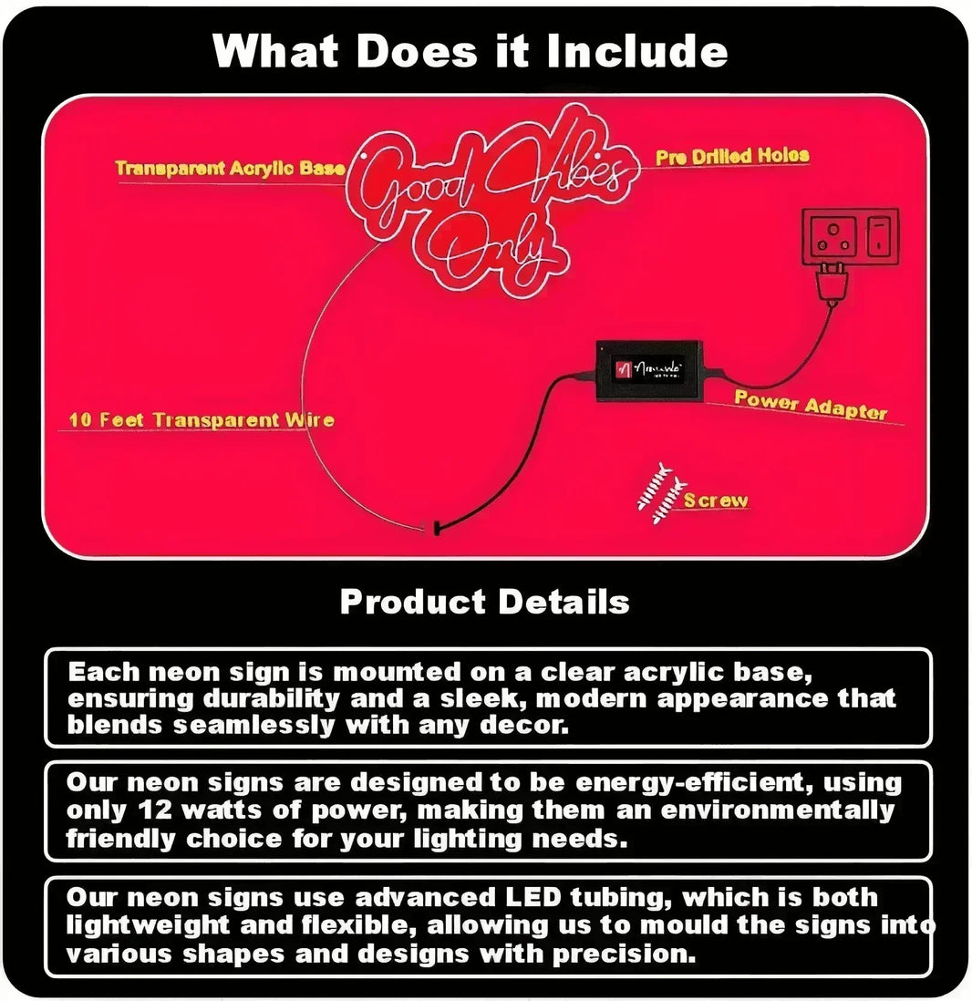 India’s Top Neon Sign Brand|Handcrafted Custom Neon Lights – Neonwale